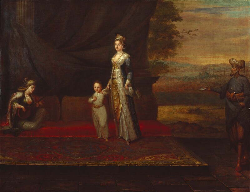A Portrait of Lady Mary Wortley Montagu in the NPG, London. – Melanie V ...