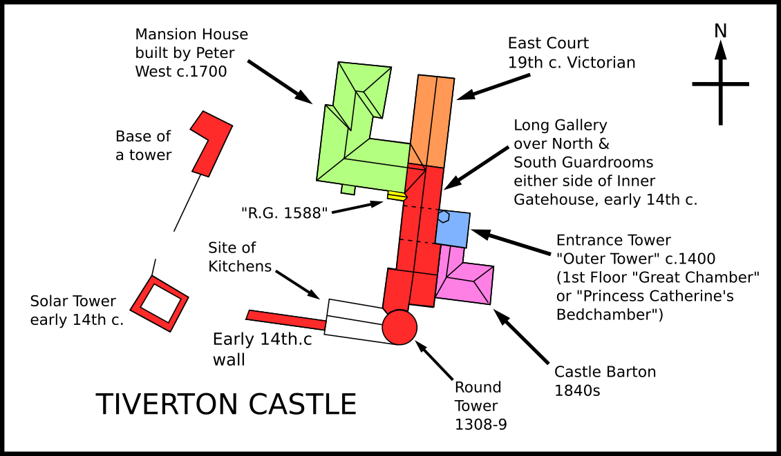 Tiverton Castle – The West Country’s Hidden Gem – Melanie V Taylor
